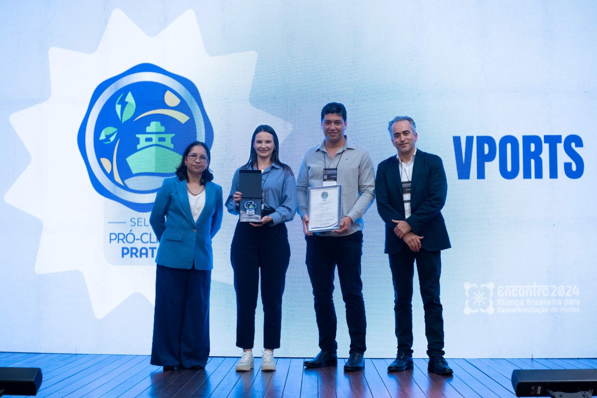 Descarbonização nos portos rende prêmio à Vports – ES Brasil