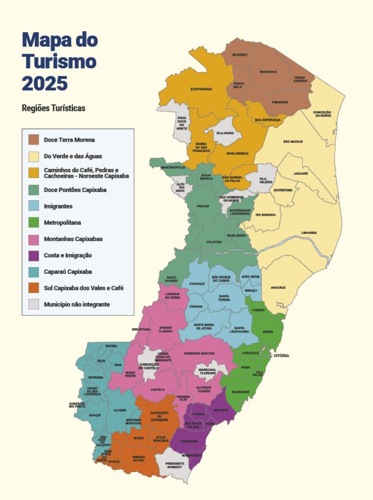 Mapa do Turismo 2025 conta com a adesão de 70 municípios